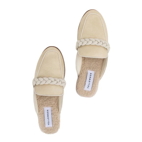 Yellow Box | Shoes | New Yellow Box Bliss Lined Mules Bone For Women ...